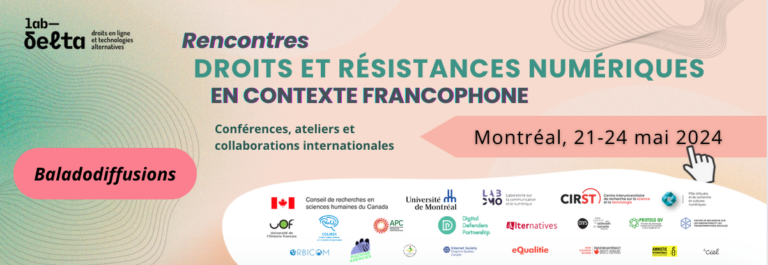 Baladodiffusions sur les Rencontres 2024 - Lab-Delta